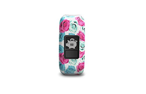 Garmin vivofit jr, Kids Fitness/Activity Tracker, 1-year Battery Life, Real Flower