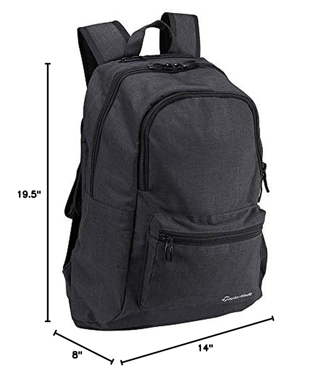 TaylorMade 2019 Lifestyle Players Backpack, Charcoal/Black