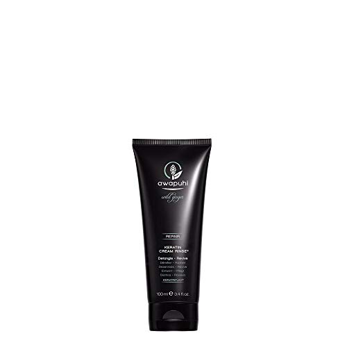 Paul Mitchell Awapuhi Wild Ginger Keratin Cream Rinse, Detangles + Repairs, For Dry, Damaged + Color-Treated Hair, 3.4 fl. oz.