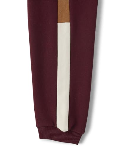 Gymboree,and Toddler Fleece Jogger Sweatpants,Rustic Redwood,7