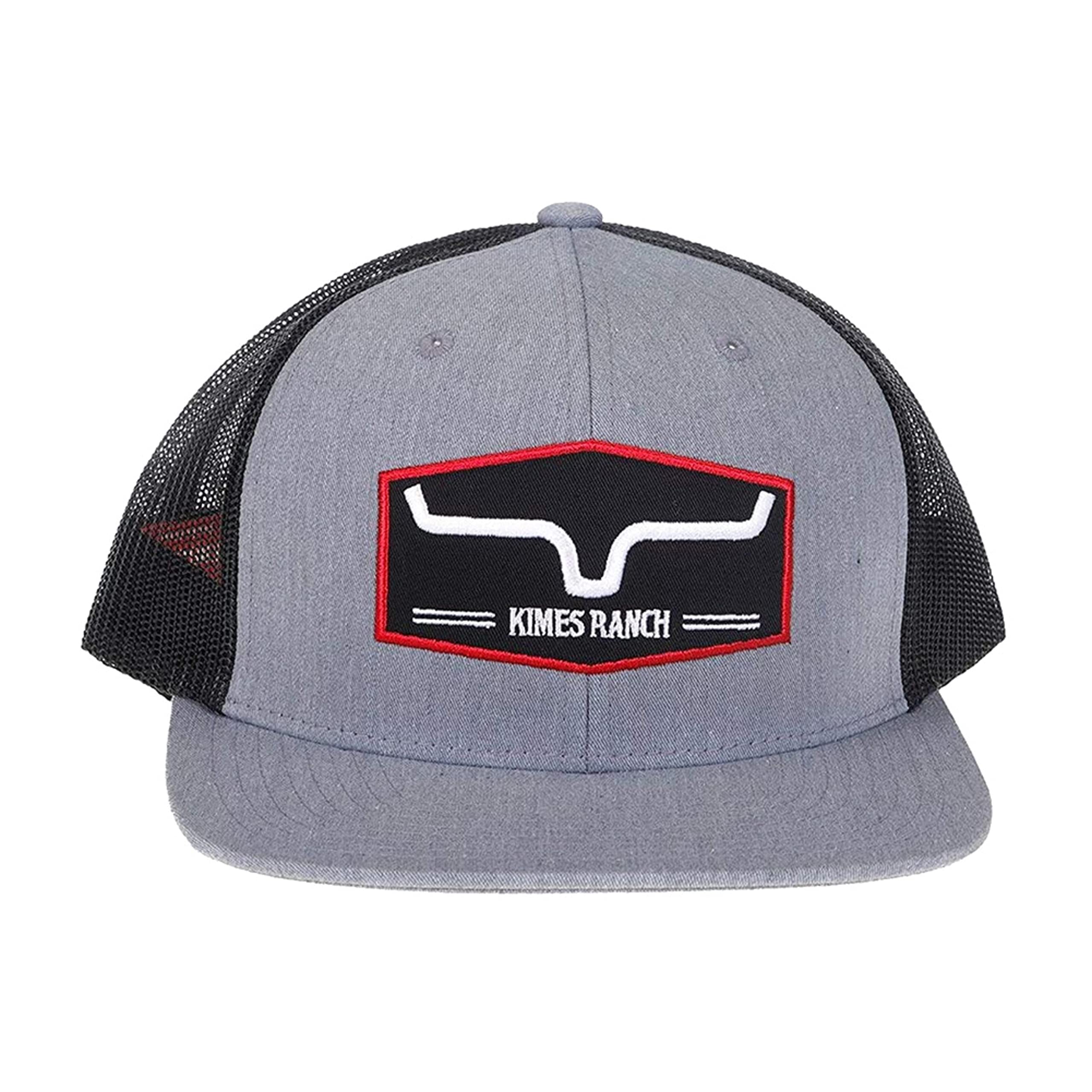 Kimes Ranch Unisex Replay Trucker Hat Embroidered Logo Hayseed Patch Adjustable Snapback One-Size Hat (Cotton,Apparel,Navy,mens,KimesRanch,REPLAY,1,1,1851614,Apparel,HAT,KimesRanch,OneSize,KimesRanch)