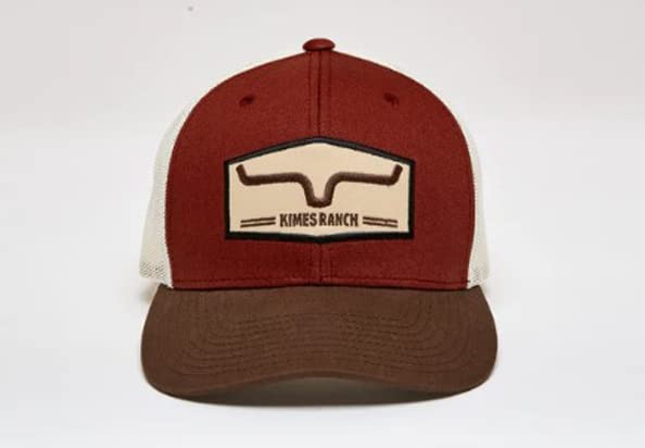 Kimes Ranch Unisex Replay Trucker Hat Embroidered Logo Hayseed Patch Adjustable Snapback One-Size Hat (Cotton,Apparel,Navy,mens,KimesRanch,REPLAY,1,1,1851614,Apparel,HAT,KimesRanch,OneSize,KimesRanch)