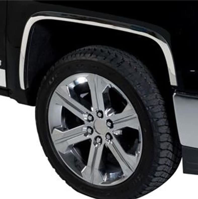 Putco 97230 Stainless Steel Fender Trim Kit for Ford Super Duty
