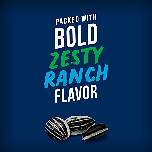 BIGS Hidden Valley Ranch Sunflower Seeds, Keto Friendly Snack, 5.35-oz. Bag (Pack of 12)