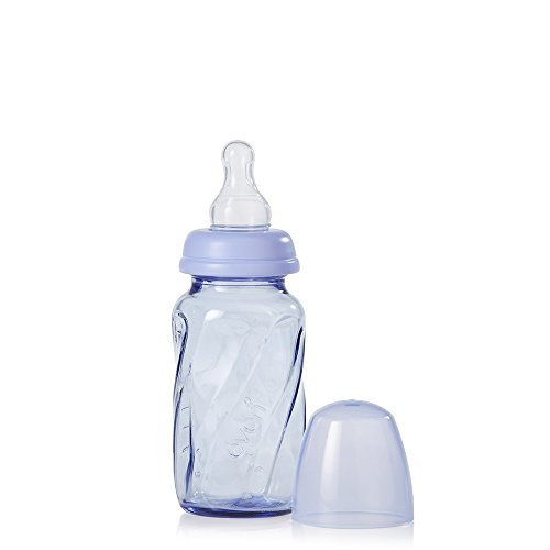 Evenflo Feeding Glass Premium Proflo Vented Plus Bottles for Baby, Infant and Newborn - Helps Reduce Colic - Lavender, 4 Ounce (Pack of 6)