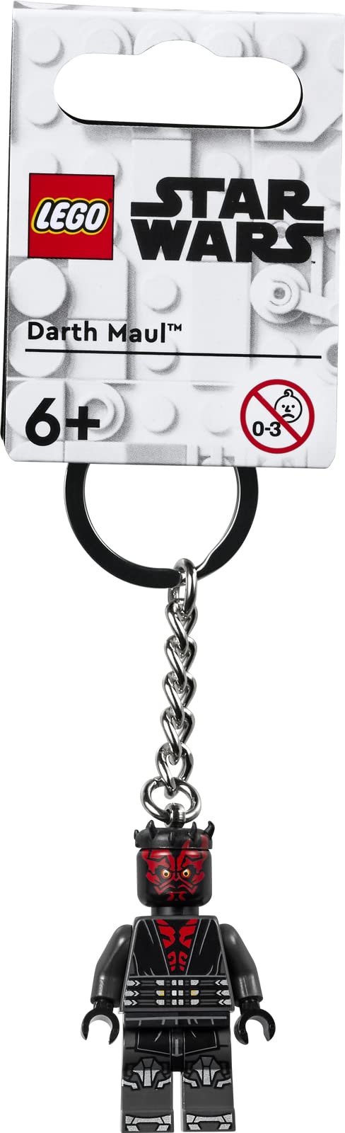 LEGO Star Wars Darth Maul Minifigure Keyring Keychain 854188