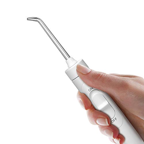 Waterpik Water Flosser Evolution Electric Countertop Dental Oral Irrigator with 6 Tips, WF-07