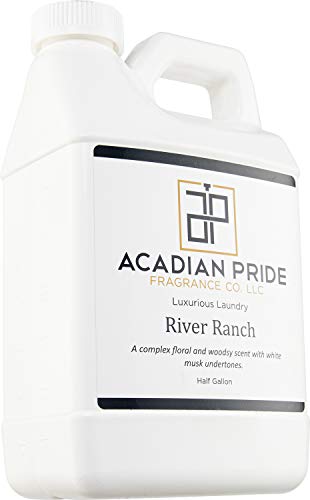 ACADIAN PRIDE FRAGRANCE CO Luxurious Wash Laundry Detergent (River Ranch) 1/2 Gallon/64 oz