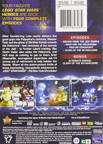 Lego Star Wars: The New Yoda Chronicles DVD