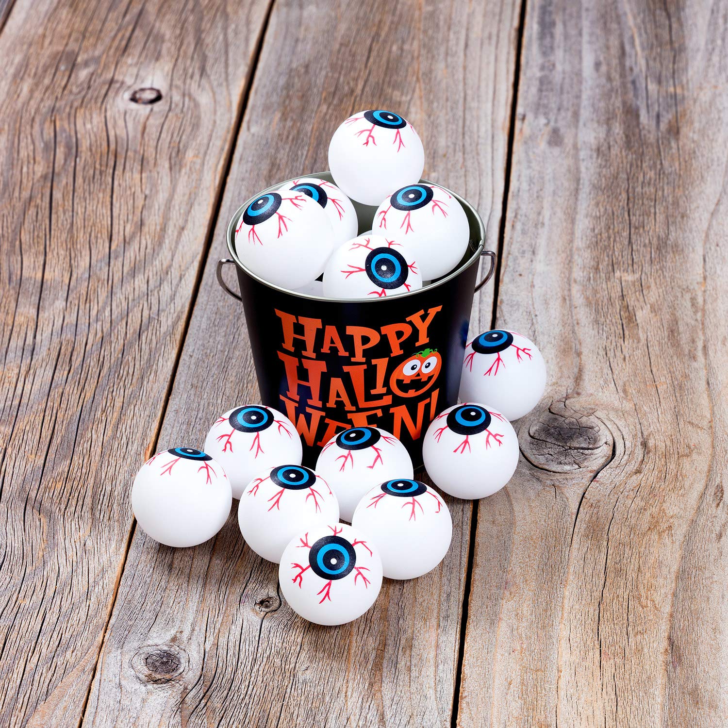 Boao 20 Pieces Halloween Eyeballs Plastic Scary Eyeballs Halloween Skeleton Eyeballs Horror Props for Halloween Party Decorations