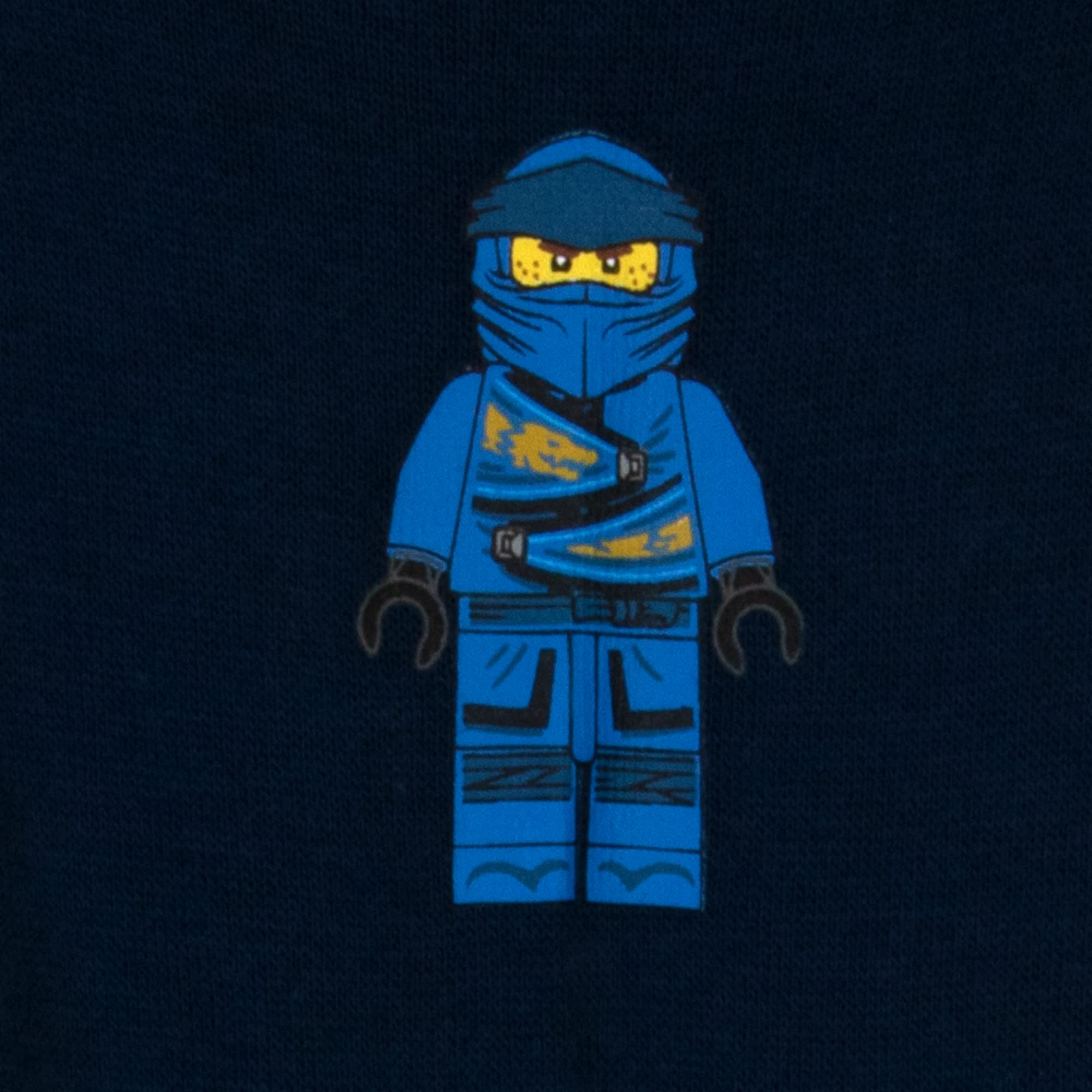 LEGO Ninjago Hoodies for Boys, Zip-Up Hooded Sweatshirts for Boys (Blue, Size 10/12)