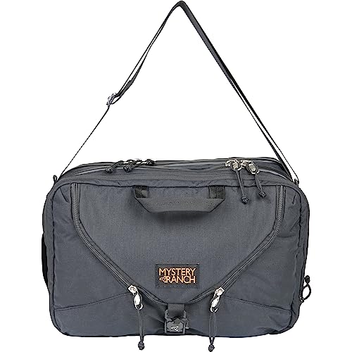 Mystery Ranch 3 Way Briefcase - Carry as Tote, Backpack and Shoulder Bag, Black, 18L