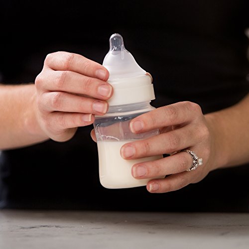 Evenflo Feeding Balance Plus Wide Neck Nipples for The Balance Plus Wide Neck Baby Bottles - Helps Reduce Colic - Fast Flow/X-Cut, 8 Months and Up (Pack of 2)