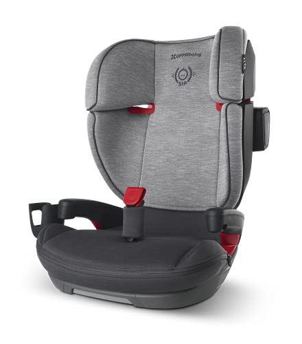 UPPAbaby ALTA Booster Seat - Morgan (Charcoal Melange) + Extra Cup Holder for ALTA