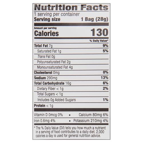 Sensible Portions Garden Veggie Snacks - Veggie Straws, Snack Size, Zesty Ranch, 1 Oz (Pack of 24)