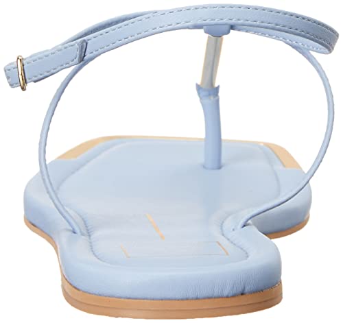 Dolce Vita Women's ARCHEY Flat Sandal, Sky Blue Stella, 9