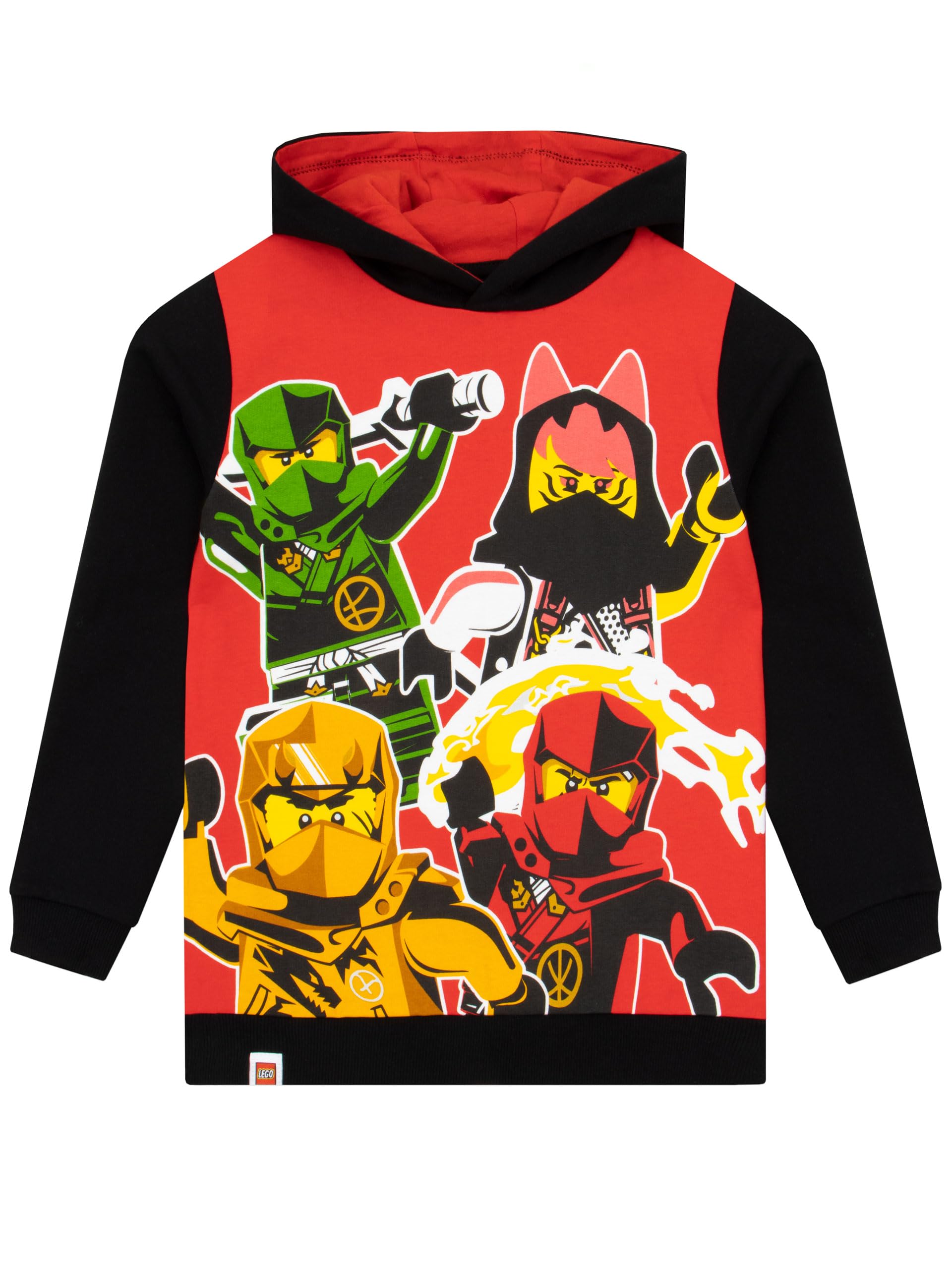 Lego Ninjago Boys' Lego Ninjago Hoodie Size 8 Multicolored