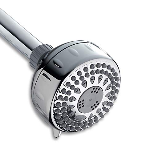 Waterpik Shower Head Power Spray 5-Mode, 1.8 GPM, Chrome, TRS-523E