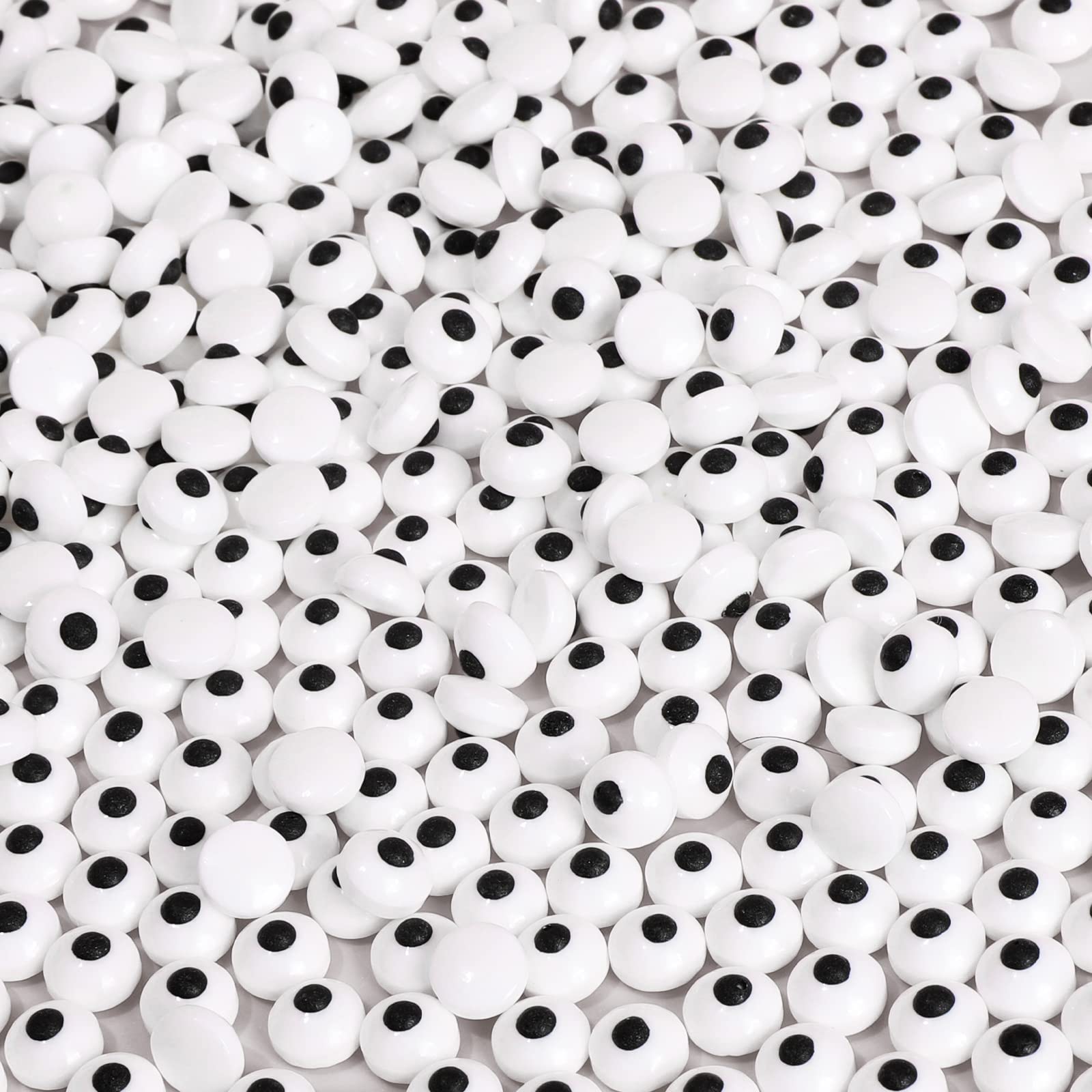 Candy Eyes for Decorating Edible Small Candy Eyes Eyeballs Halloween Sprinkles for Cake Cupcakes Toppers Cookies Baking Decoratings Christmas (7mm Eyes)