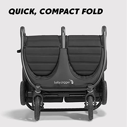 Baby Jogger City Mini GT2 All-Terrain Double Stroller, Slate , 41.1 x 30.5 x 43.1 Inch (Pack of 1)