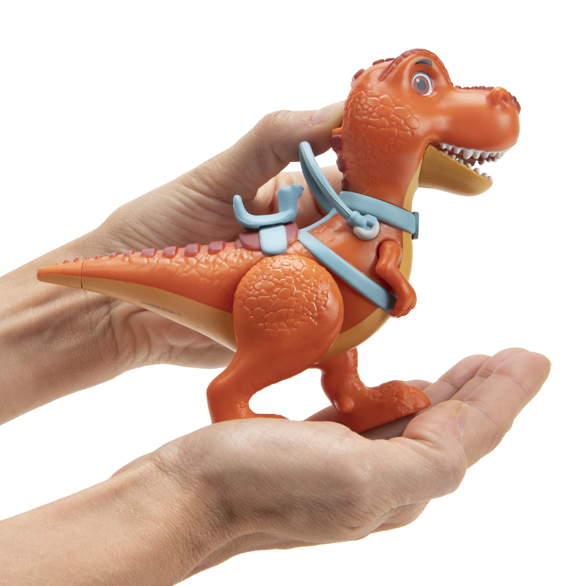 Dino Ranch Deluxe Dino 2-Pack - Features Biscuit, a 5-Inch Toy T-Rex, and Angus, a 4-Inch Toy Triceratops - Toys for Kids Featuring Your Favorite Pre-Westoric Ranchers