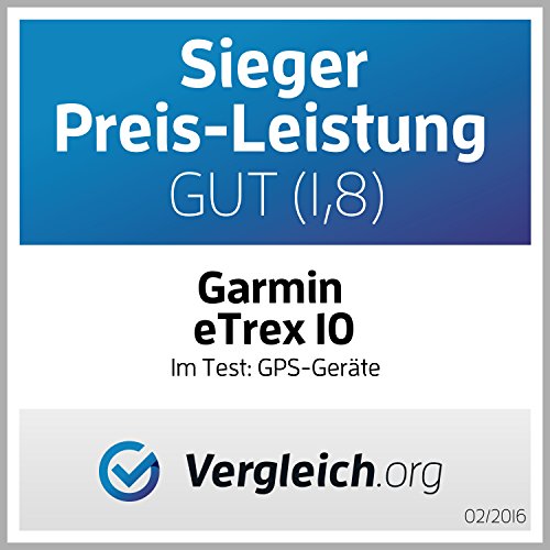 Garmin 010-00970-00 eTrex 10 Worldwide Handheld GPS Navigator