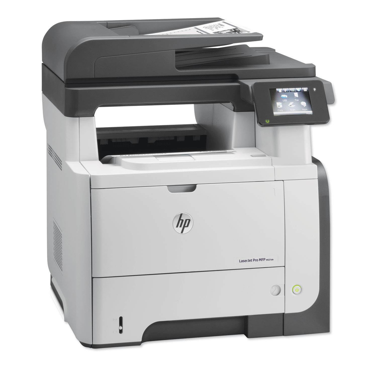 HP Laserjet Pro M521dn All-in-One Monochrome Laser Duplex Printer, Amazon Dash Replenishment Ready (A8P79A)
