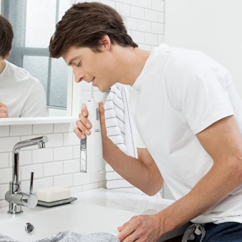 Waterpik Cordless Water Flosser, Battery Operated & Portable for Travel & Home, ADA Accepted Cordless Express, White WF-02C