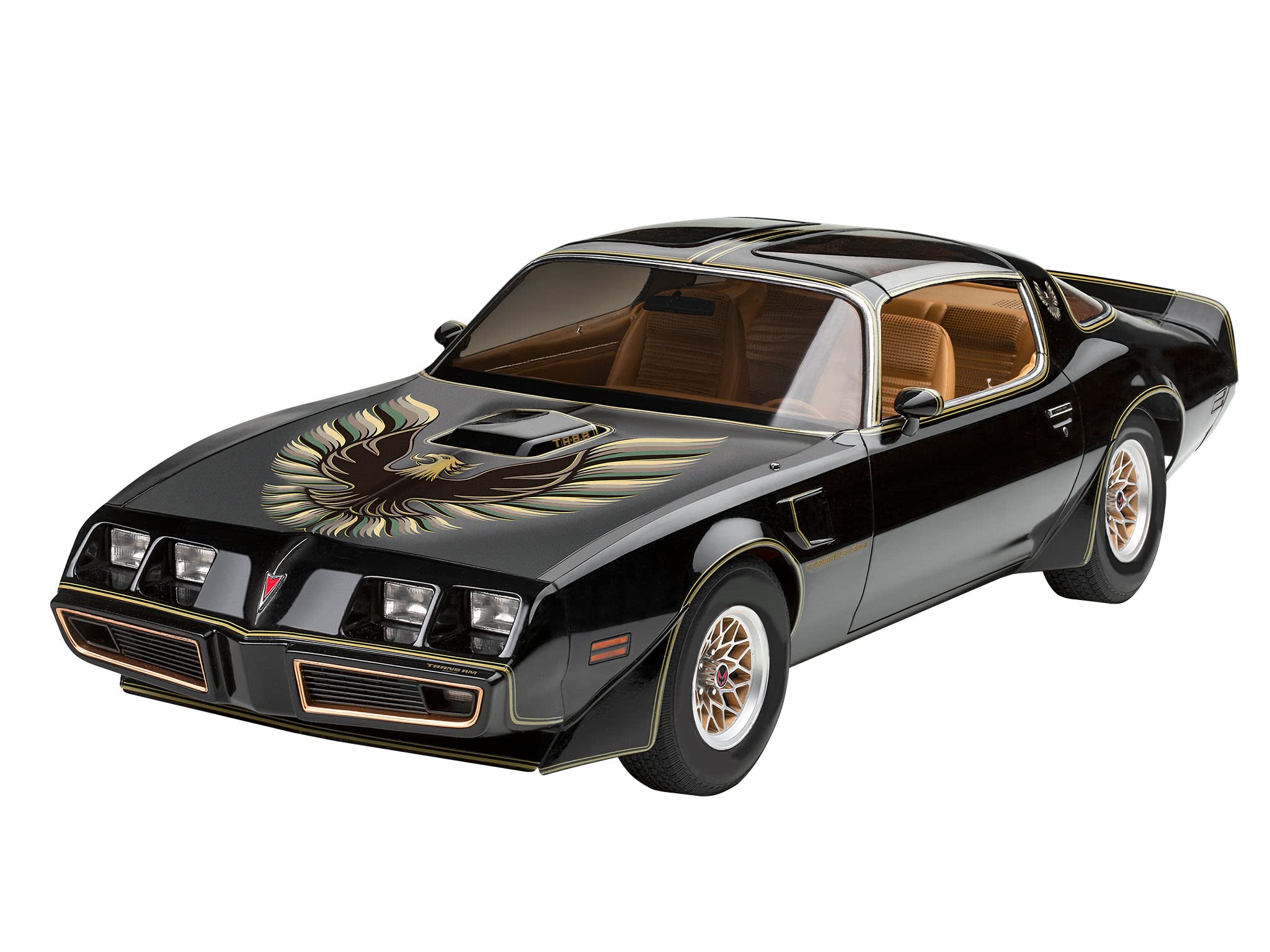Revell RV07710 1:8-Pontiac Firebird Trans Am, Unpainted