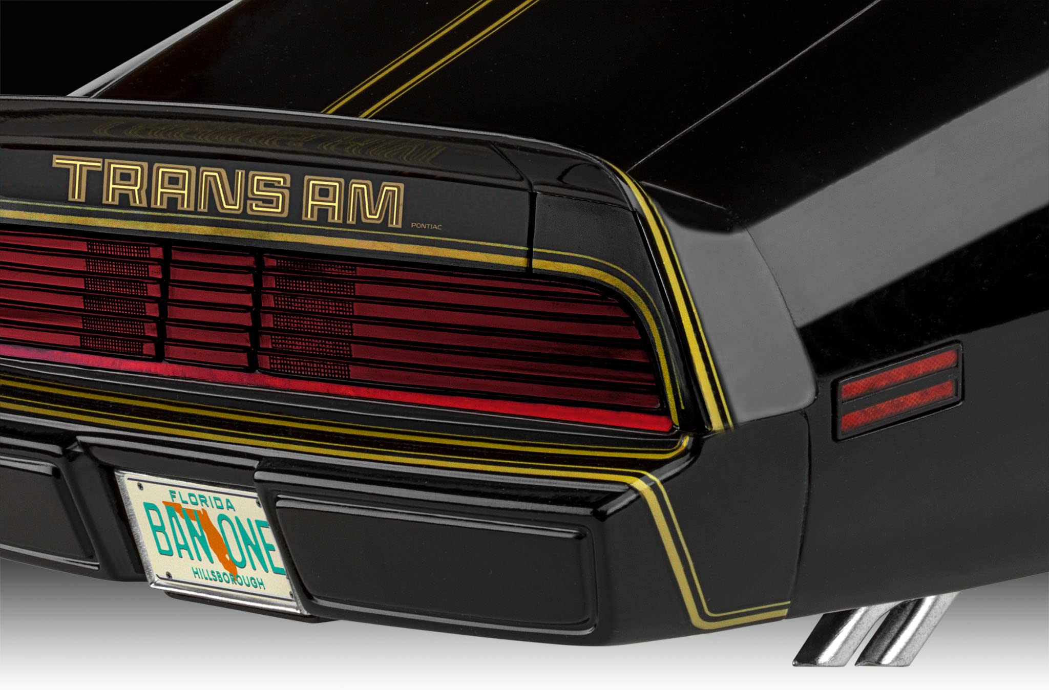 Revell RV07710 1:8-Pontiac Firebird Trans Am, Unpainted