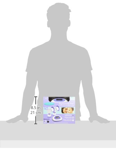 Lansinoh Signature Pro Double Electric Breast Pump with LCD Screen, Portable Breast Pump, Hygienic Closed System Design, 8 Adjustable Suction Levels and 3 Pumping Styles for Maximum Milk Production