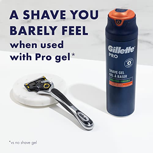 Gillette ProGlide Shield Men’s Razor Handle + 1 Blade Refill, Shields Against Skin Irritation (Packaging May Vary)