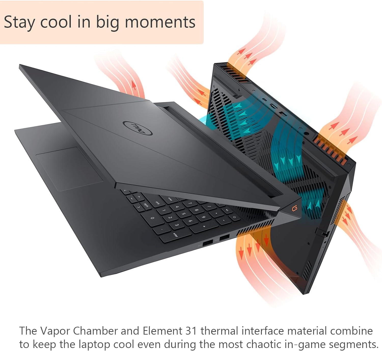 Dell 2023 Newest G15 Gaming Laptop, 15.6" FHD Display, CPU i7-13650HX(14-core), RTX 4050, 16GB DDR5, 1TB SSD, Backlit Keyboard, Wi-Fi 6, Dolby Audio, Windows 11 Pro, with Mouse