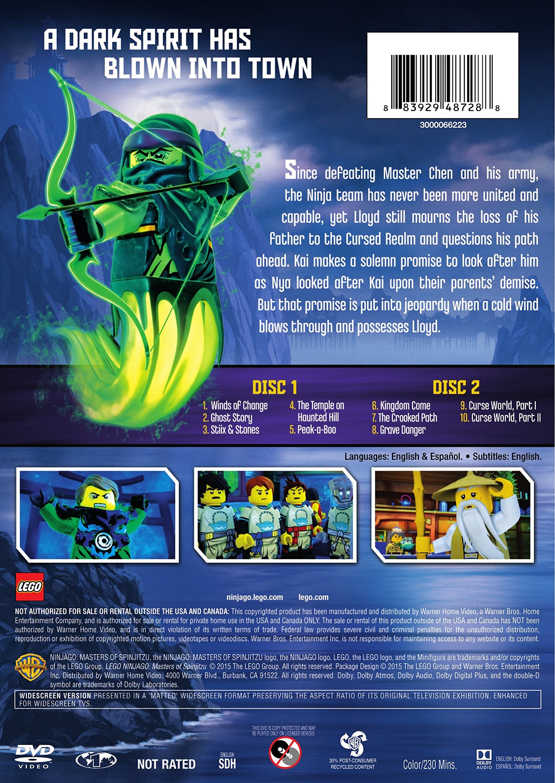 LEGO Ninjago: Masters of Spinjitzu: S5 (DVD)