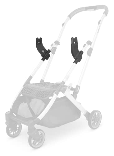 MINU V2 Stroller-Jake (Charcoal/Carbon/Black Leather)+ Adapter for MESA