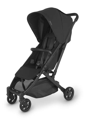 MINU V2 Stroller-Jake (Charcoal/Carbon/Black Leather)+ Adapter for MESA