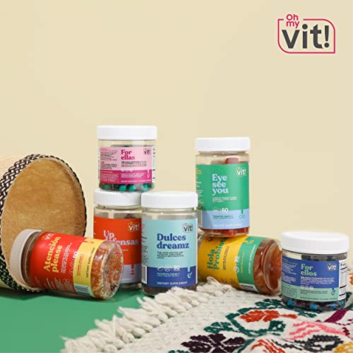 OhMyVit! for Ellas Womens Multivitamin Unigel – 60Pcs Softgels Multi Vitamins Supplements for Women – 15 Vitamins and Minerals Support Hormonal Balance, Bone Health