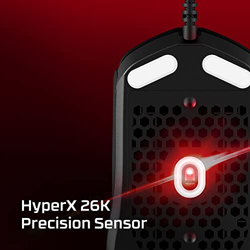 HyperX Pulsefire Haste 2 β Wired Gaming Mouse- Ultra Lightweight, 53g, 8000Hz Polling Rate, Precision Sensor, Hyperflex 2 Cable, Plug and Play β Black