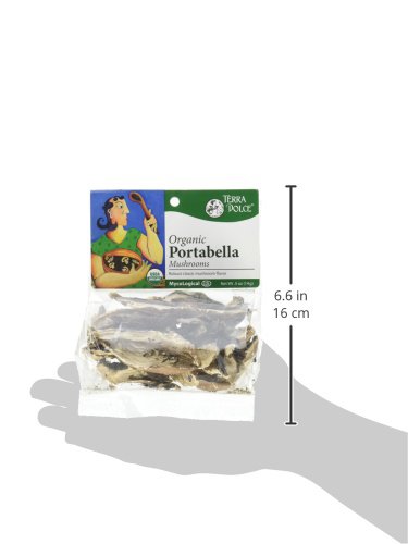 Terra Dolce Organic Portabella Mushrooms, 0.5 Ounce