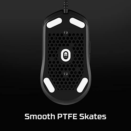 HyperX Pulsefire Haste 2 β Wired Gaming Mouse- Ultra Lightweight, 53g, 8000Hz Polling Rate, Precision Sensor, Hyperflex 2 Cable, Plug and Play β Black