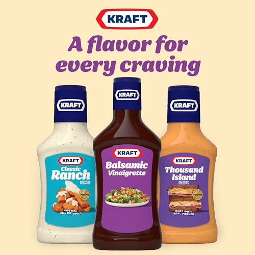 Kraft Salad Dressing, Balsamic Vinaigrette, 16 oz