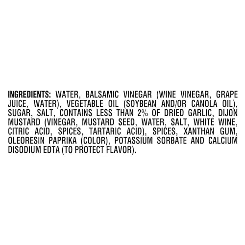 Kraft Salad Dressing, Balsamic Vinaigrette, 16 oz