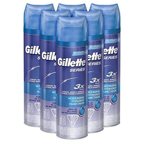 Proctor & Gamble Gillette TGS Series Moisturizing Shave Gel, 7 Ounce - 12 per case.