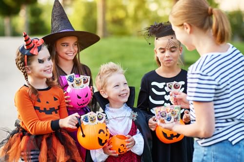 Fruidles Halloween Monster Lollipop, Monster Variety Suckers Candy, Great for Halloween Goody Bag Fillers, Individually Wrapped (Half-Pound)