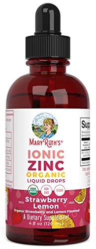 Ionic Zinc Supplement & Immunity 5-in-1 Gummies Sugar Free Bundle by MaryRuth for Immune Support | Skin Care Supplement | Powerful Blend of Zinc, Elderberry, Vitamin C, Vitamin D, & Echinacea.