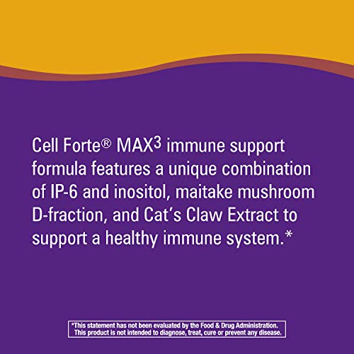 Nature's Way Cell Forté MAX3 IP-6 & Inositol w/Maitake & Cat's Claw, 120 VCaps