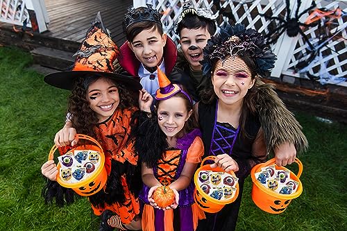 Fruidles Halloween Monster Lollipop, Monster Variety Suckers Candy, Great for Halloween Goody Bag Fillers, Individually Wrapped (Half-Pound)