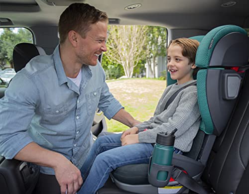 UPPAbaby ALTA Booster Seat - Jake (Black Melange) + Extra Cup Holder for ALTA