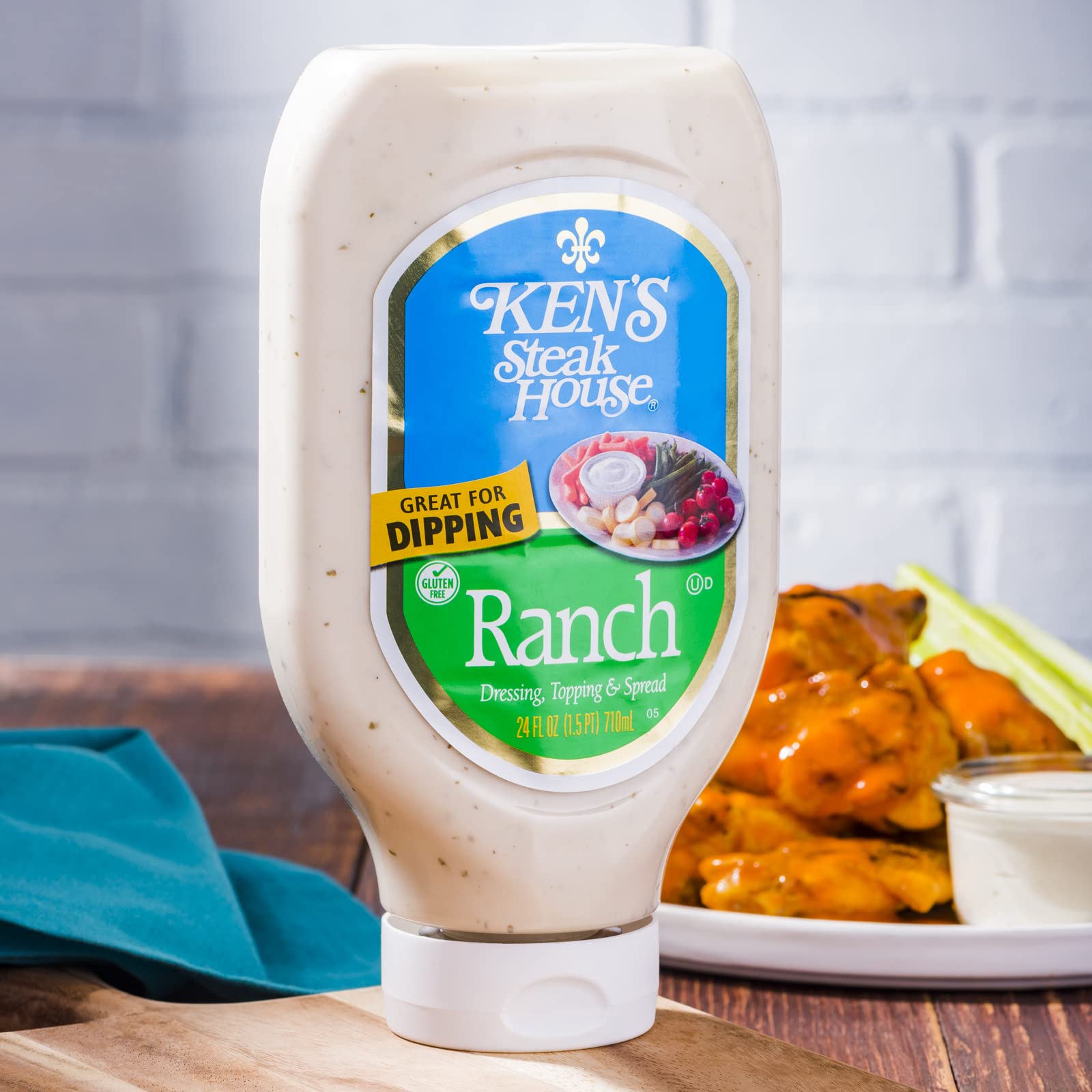 Ken's Steak House Ranch Dressing (24 Ounce (Pack of 2))