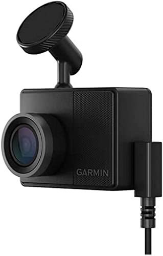 Garmin Dash Cam 57, 1440p and 140-degree FOV, Monitor Your Vehicle While Away w/ New Connected Features, Voice Control, Compact and Discreet, International Version (Dash Cam 57)